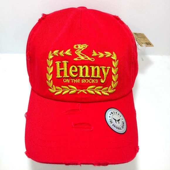 Muka | Accessories | Henny On The Rocks Adjustable Dad Hat | Poshmark